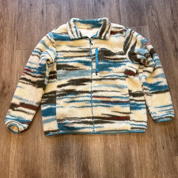 Columbia | Sweaters | Columbia Mens Patterned Fleece Jacket | Poshmark